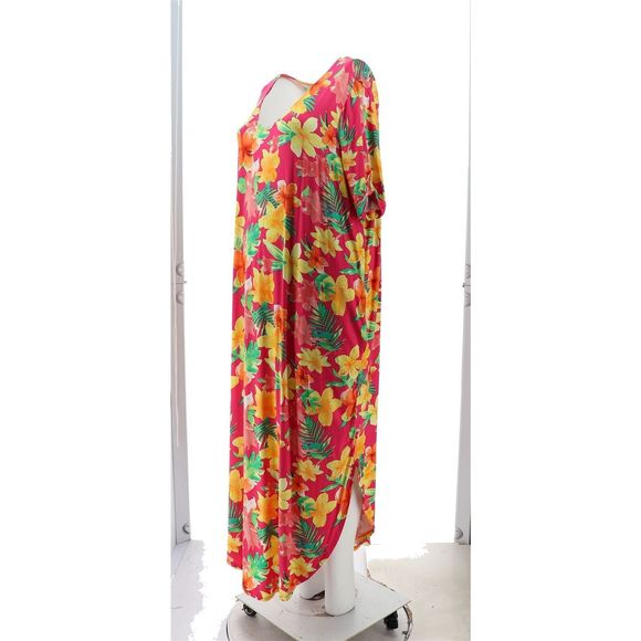 Colleen Lopez | Dresses | Colleen Lopez Anywear Maxi Dress Fuchsia ...
